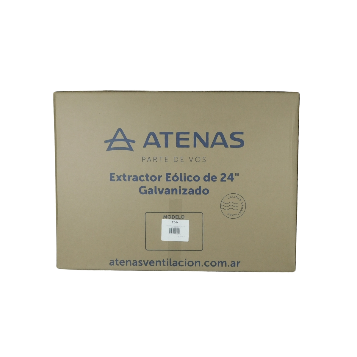 Extractor Eólico Chapa Galvanizada 24" Atenas EO24 - Cuotas sin Interés ...